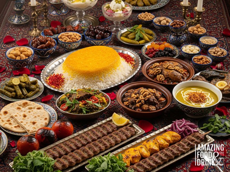 Discover 4 Irresistible Savoury Dishes from Persian Cuisine