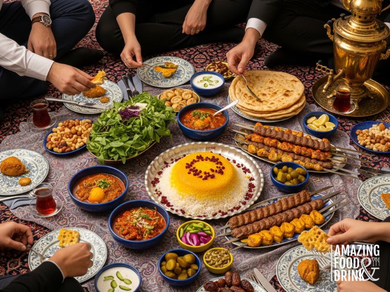 Discover 4 Irresistible Savoury Dishes from Persian Cuisine
