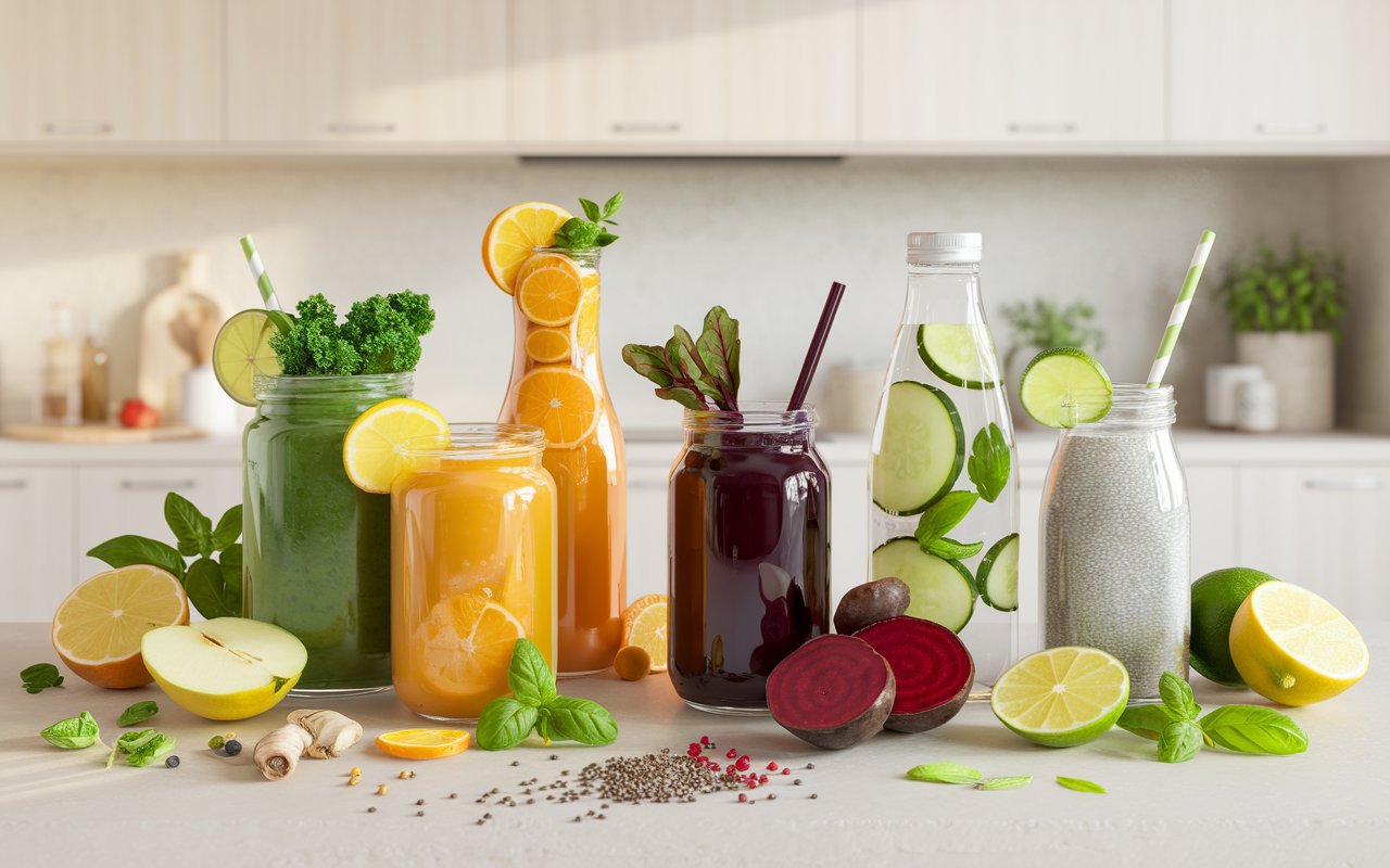 Boost Your Day 15 Homemade Healthy Energy Drinks