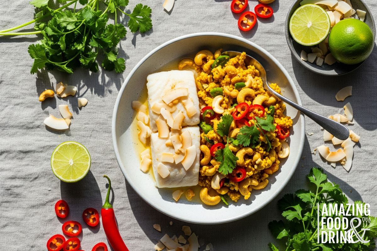 Perfect Coconut Poached Cod Dish Recipe - Quick & Delicious