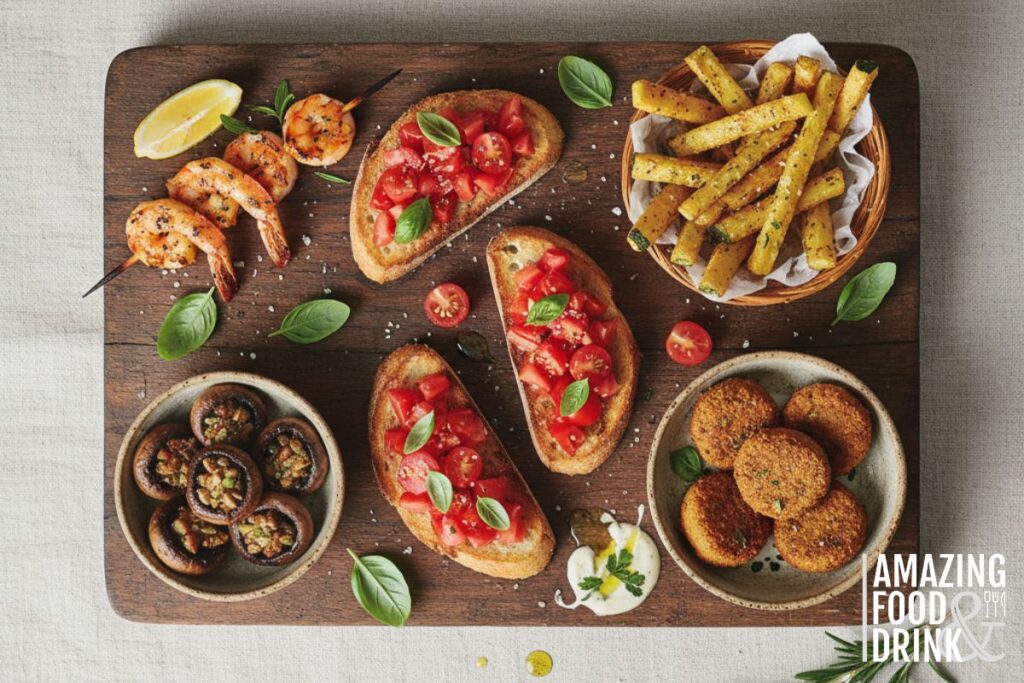 Easy Cold Vegetarian Appetisers: 10 Fresh Party Recipes