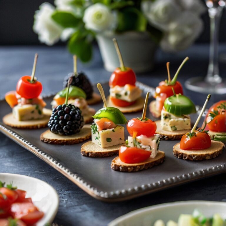 Cold Finger Food Appetisers: 10 Easy Party-Ready Ideas