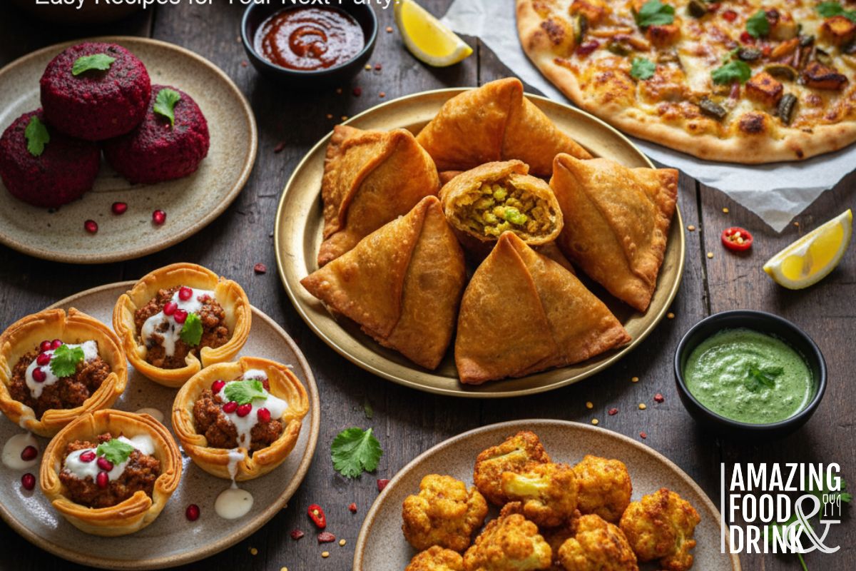 6 Easy Indian Appetisers Recipes for Your Next Party