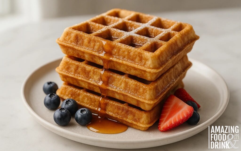 Eggless Waffle Recipe: Perfect Crispy Waffles Without Eggs