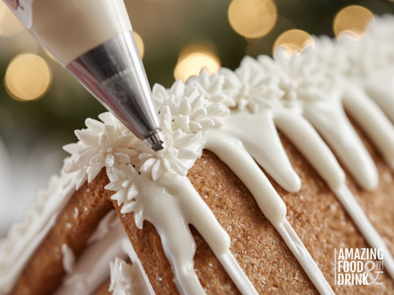 Perfect Eggless Royal Icing Recipe for Gingerbread Houses