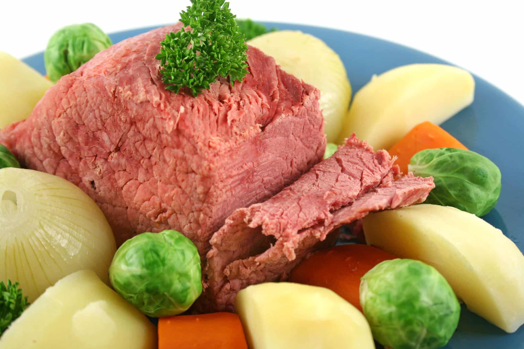 Flat Cut Corned Beef Brisket - Amazing Food & Drink