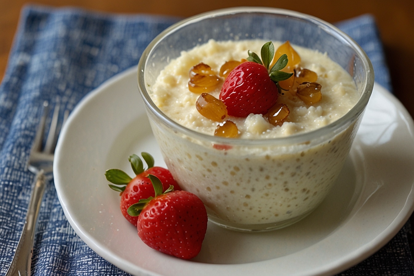 Tasty Dairy-Free Tapioca Pudding - Amazing Food & Drink