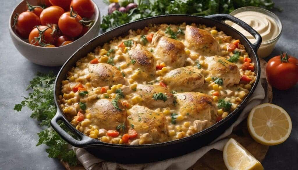 Great Dairy-Free Chicken Casserole - Amazing Food & Drink