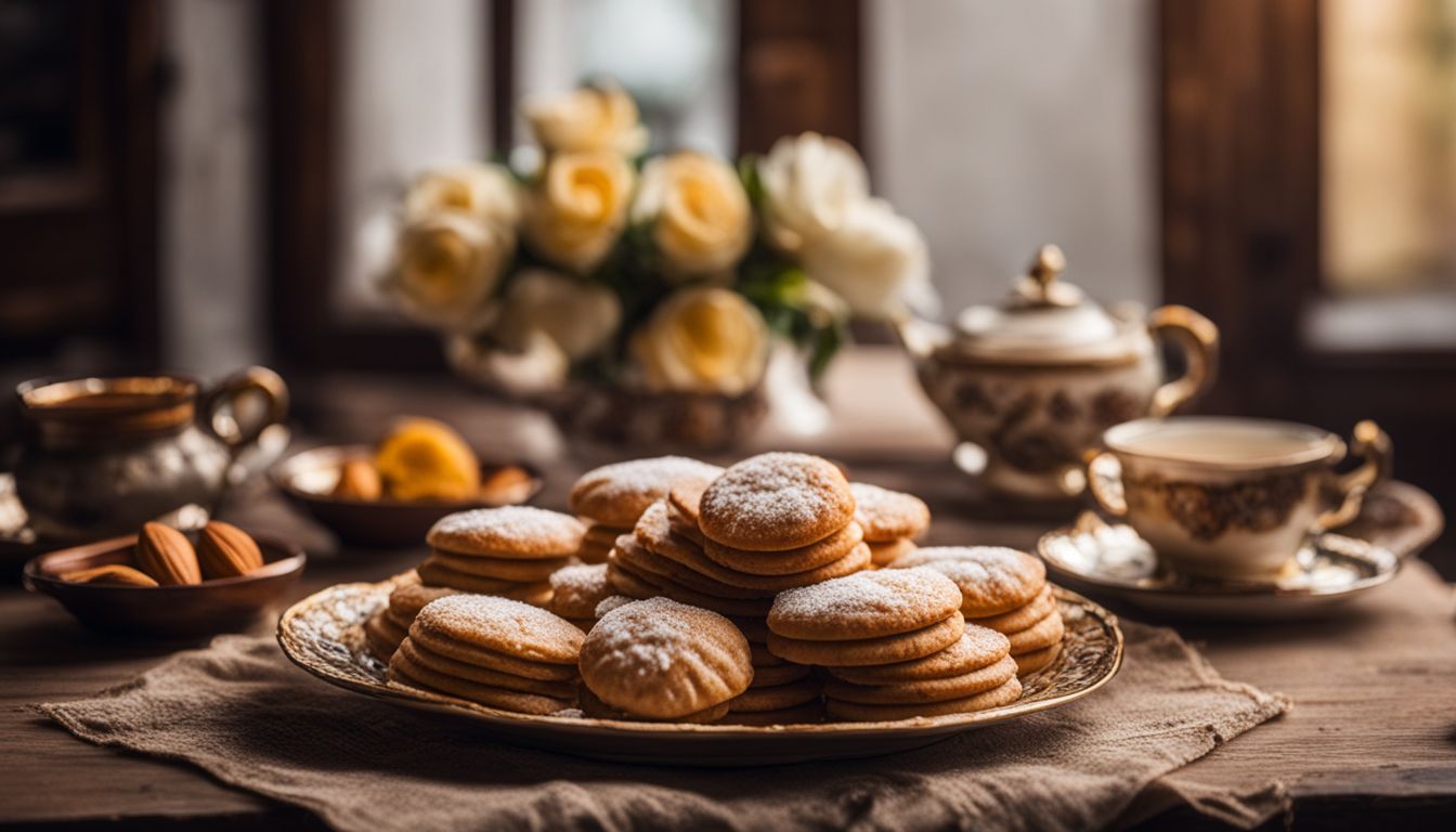 Turkish Almond Cookies – Crunchy, Fragrant & Delightful