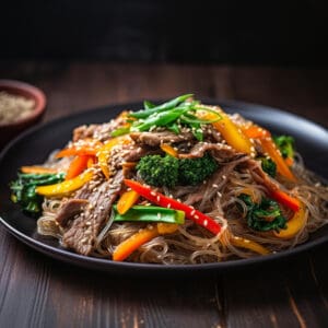 How to Make Authentic Korean Japchae - Amazing Food & Drink