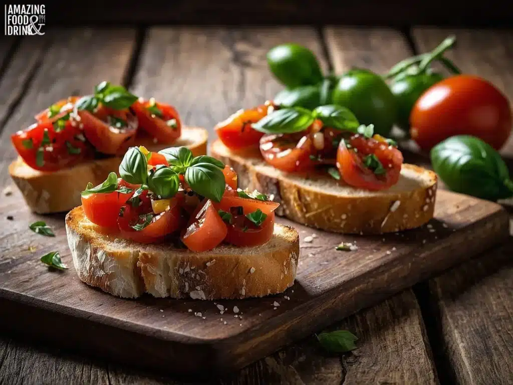 The Classic Italian Bruschetta Recipe: A Perfect Appetiser