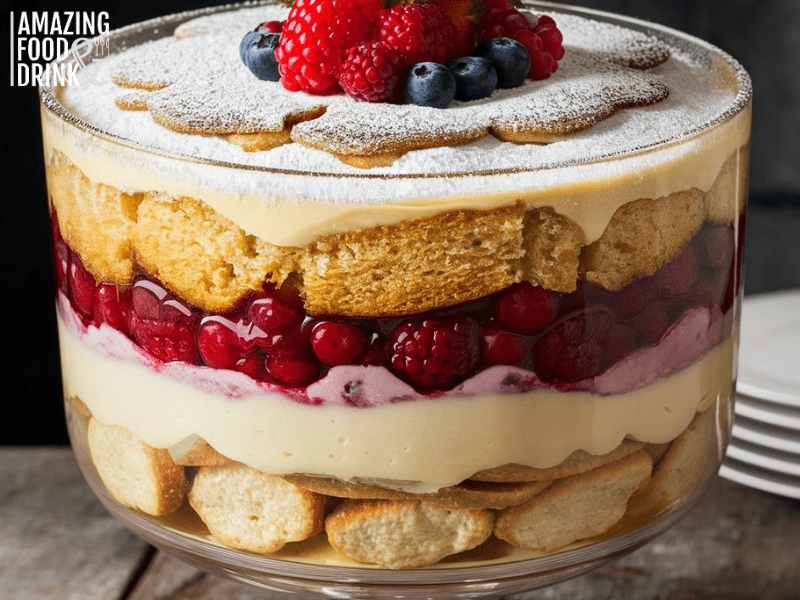 How to Make a Traditional English Trifle Recipe
