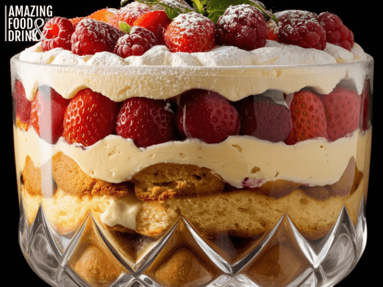 How to Make a Traditional English Trifle Recipe