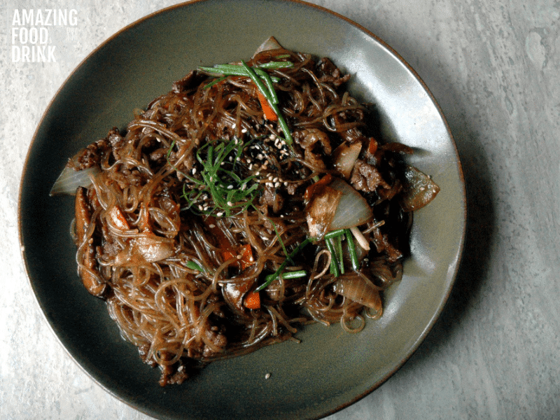 How to Make Authentic Korean Japchae - Amazing Food & Drink