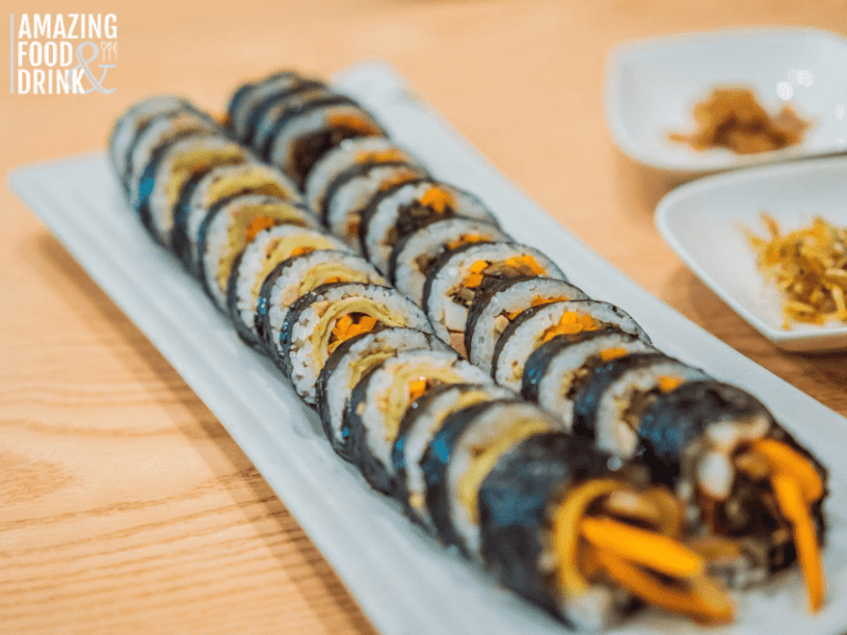 Traditional Korean Gimbap: Fresh & Flavourful Rolls