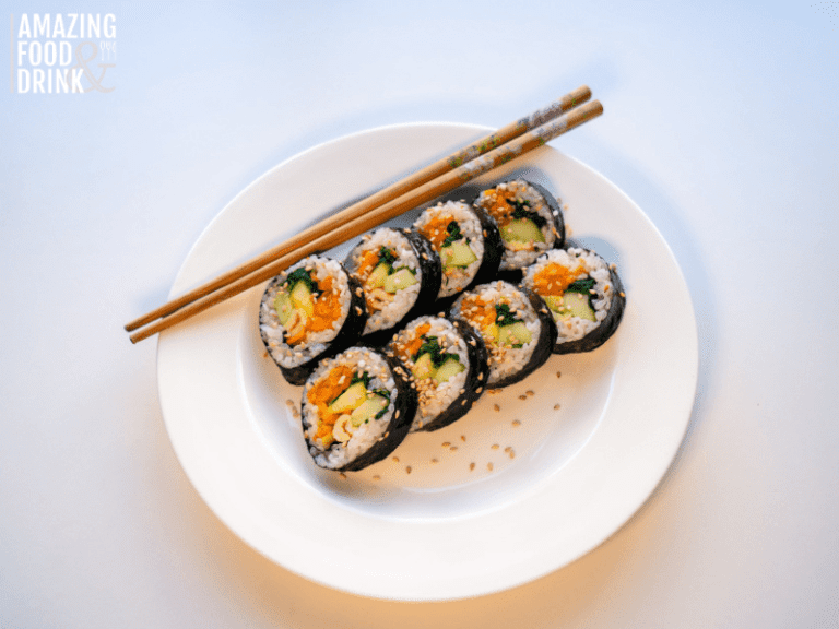 Traditional Korean Gimbap: Fresh & Flavourful Rolls