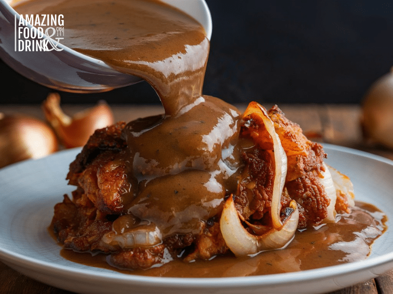 Traditional Irish Onion Sauce Recipe (for Bangers and Mash)