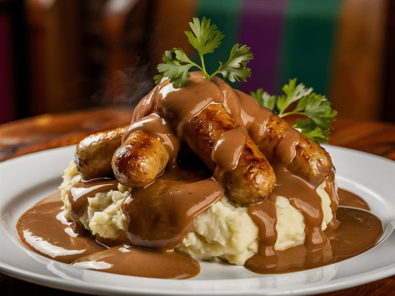 Traditional Irish Onion Sauce Recipe (for Bangers and Mash)