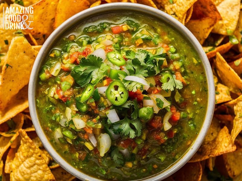 Homemade Salsa Verde: A Flavourful Fiesta - Amazing Food & Drink