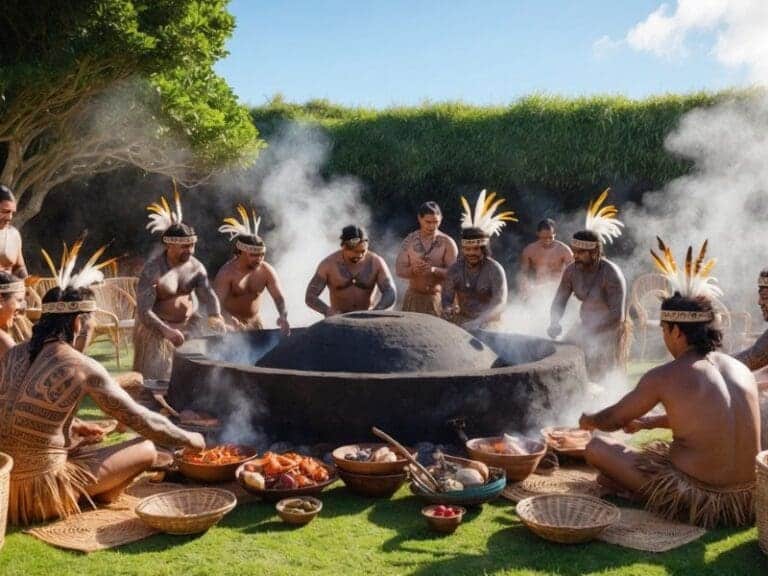 Traditional Maori Hangi: Cooking in New Zealand