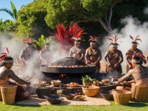 Traditional Maori Hangi: Cooking in New Zealand