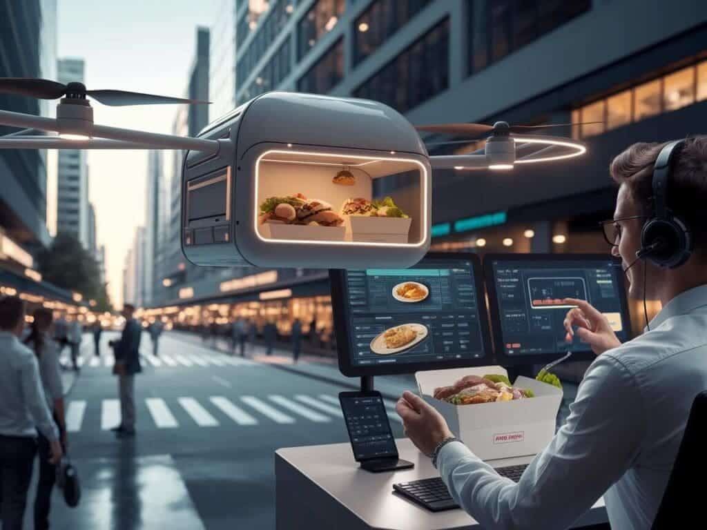 The Astonishing Future of Food Delivery: Drones and Beyond