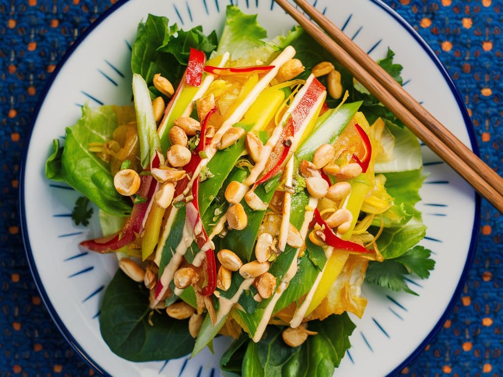 Thai Mango Salad: Enjoy Sweet Spicy Delicious Flavours