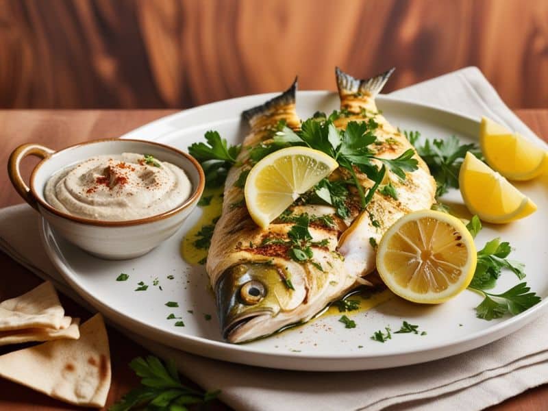 Samak Mashwi: Grilled Fish Egyptian-Style