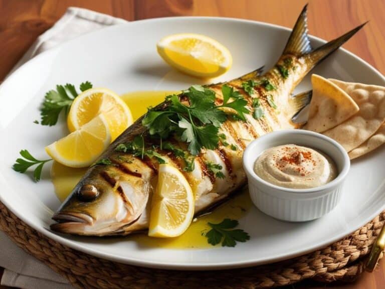 Samak Mashwi: Grilled Fish Egyptian-Style
