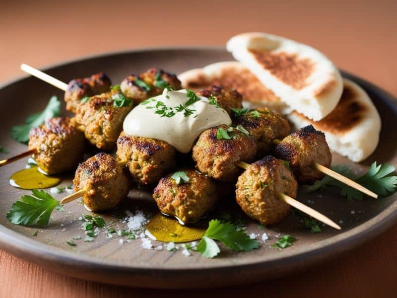 Kofta Kebabs: Spiced Ground Meat Skewers