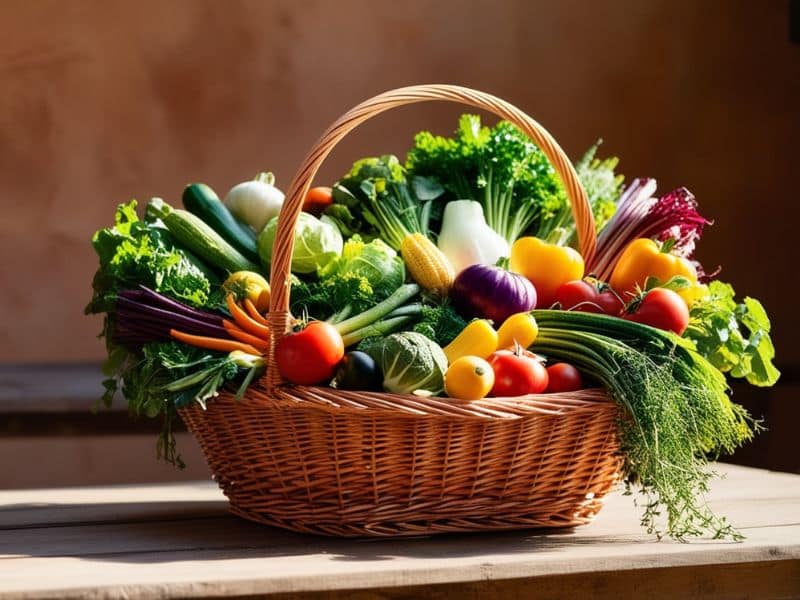 Eating Organic Vegetables: Fresh, Healthy Power!