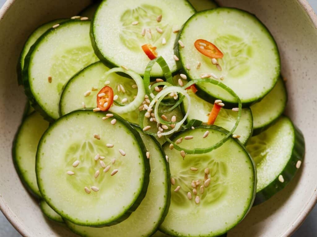 Asian Cucumber Salad: Enjoy Fresh Delicious Flavours