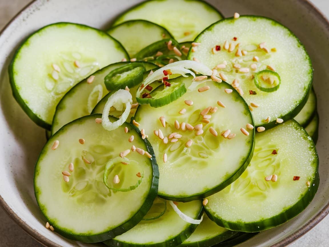 Asian Cucumber Salad: Enjoy Fresh Delicious Flavours