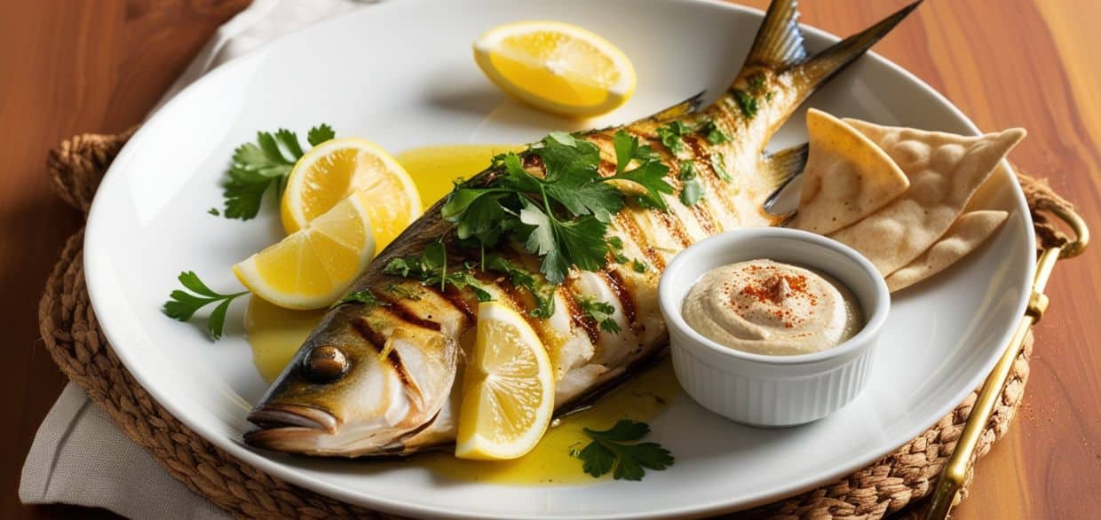 Samak Mashwi: Grilled Fish Egyptian-Style