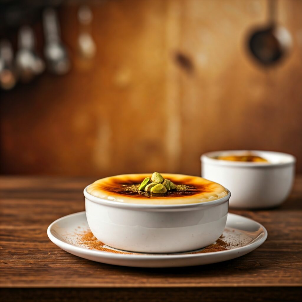 How to Make the Best Turkish Rice Flour Pudding (Sütlaç)