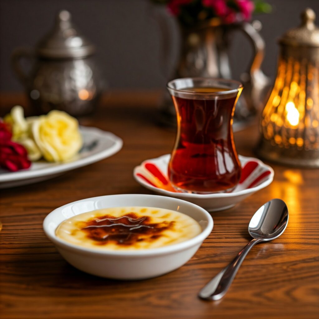 How to Make the Best Turkish Rice Flour Pudding (Sütlaç)