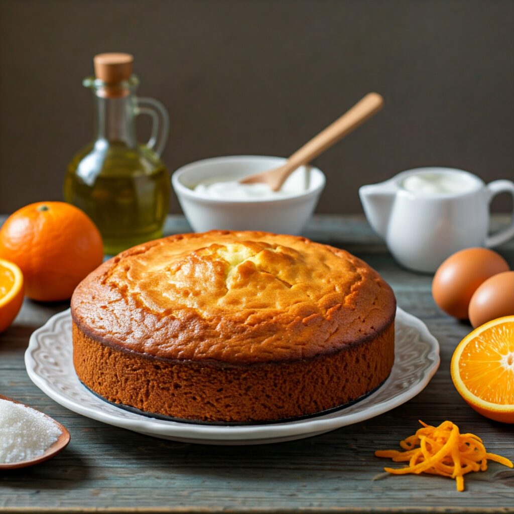How to Make Authentic Turkish Orange Cake (Portakallı Kek)