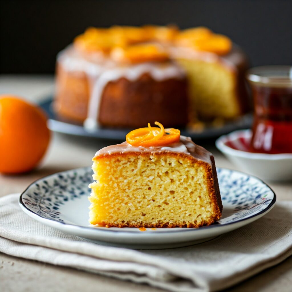 How to Make Authentic Turkish Orange Cake (Portakallı Kek)