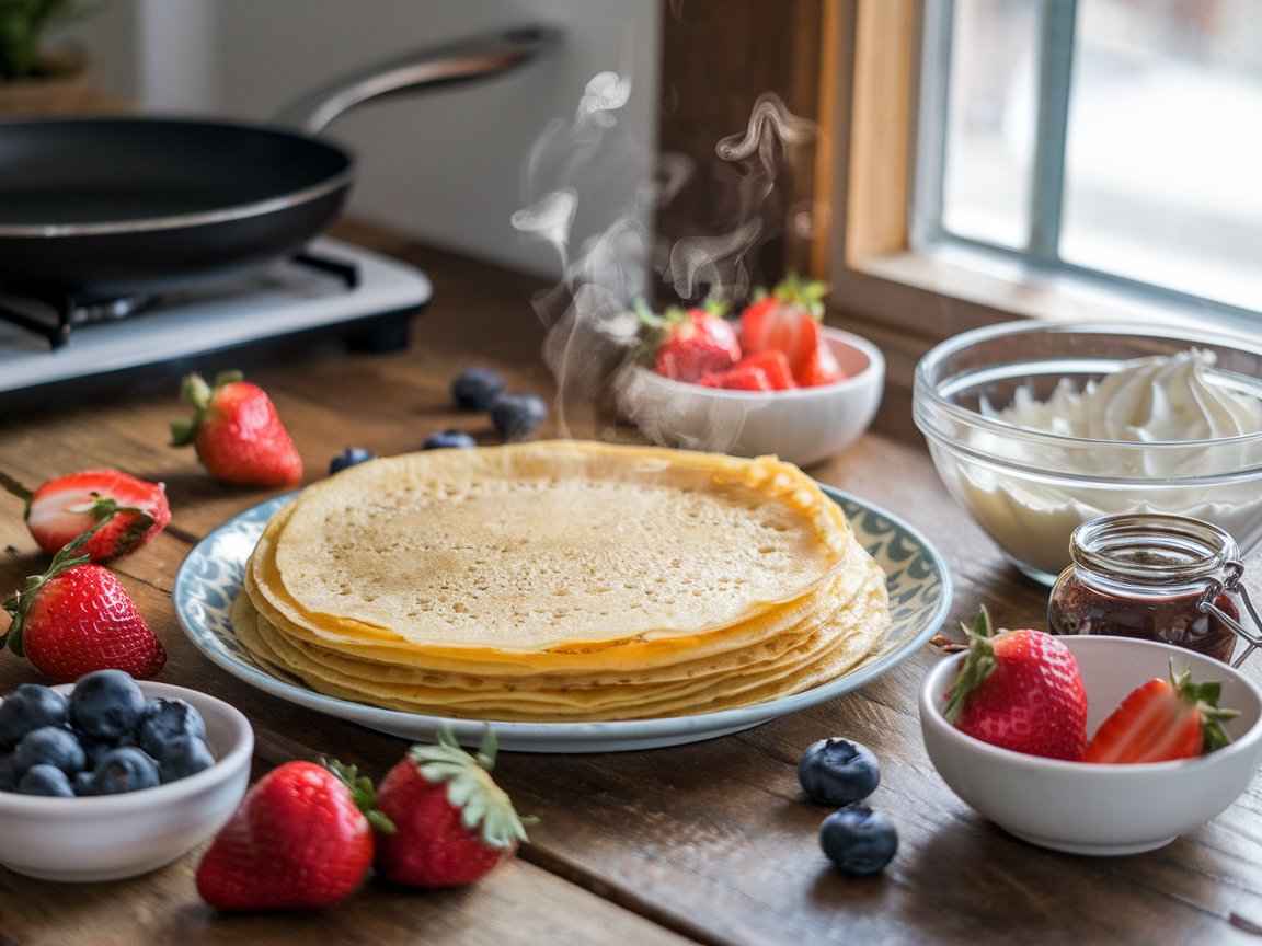 Egg-Free Crêpes: Simple & Delicious Homemade Recipe