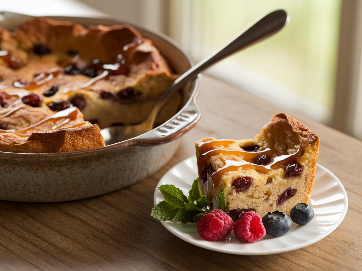 Egg-Free Bread Pudding: Sweet, Comforting Delight!
