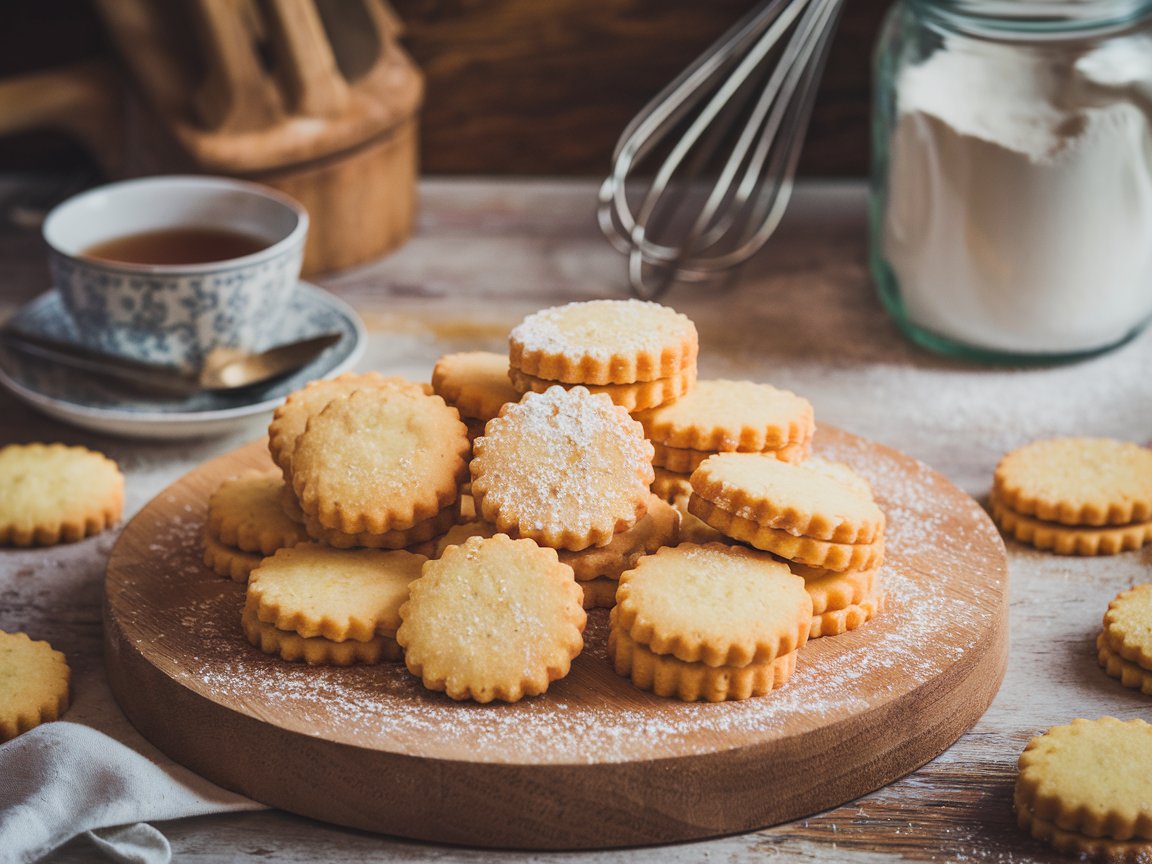 Egg-Free Shortbread Cookies: Simple, Buttery Delight