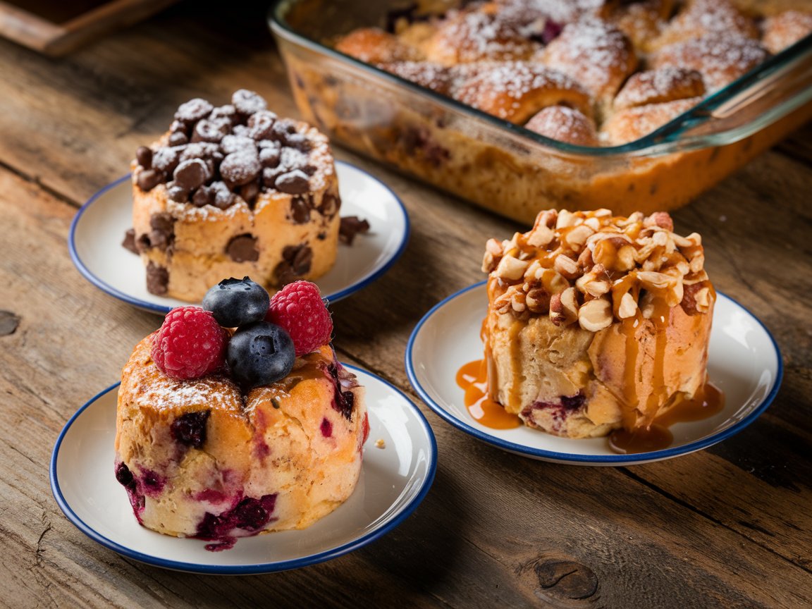 Egg-Free Bread Pudding: Sweet, Comforting Delight!