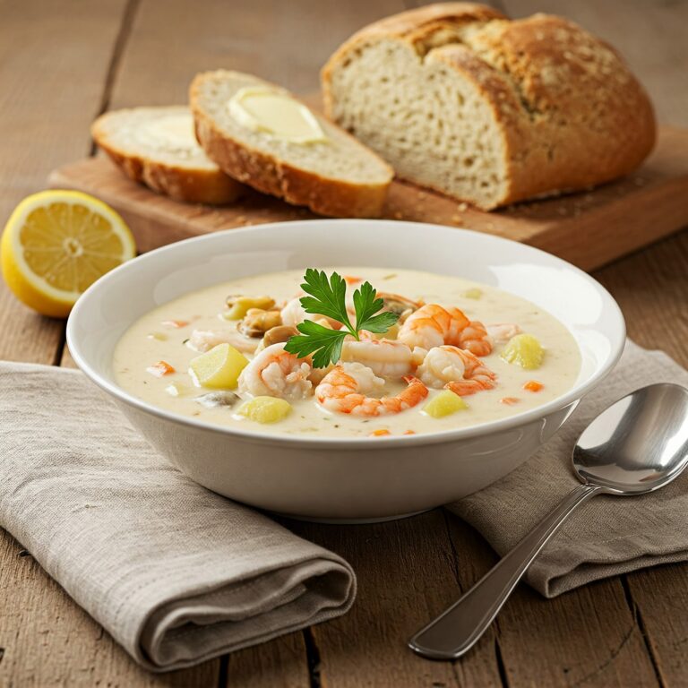 Best Creamy Irish Seafood Chowder Recipe with Fresh Fish