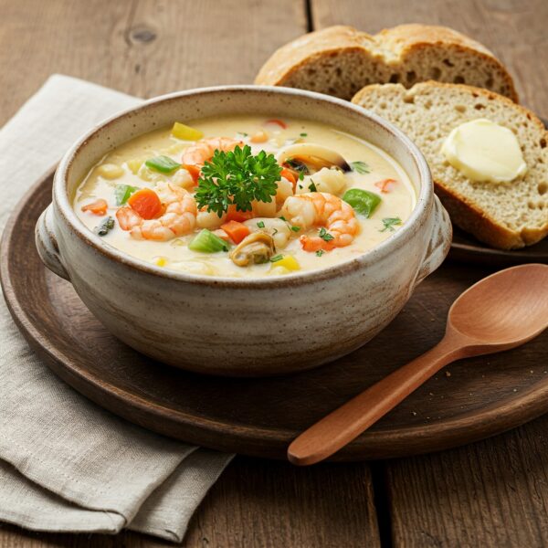 Best Creamy Irish Seafood Chowder Recipe with Fresh Fish