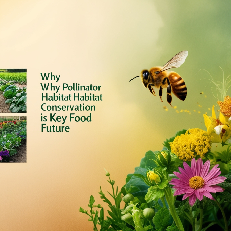 Why Pollinator Habitat Conservation is Key to Our Food
