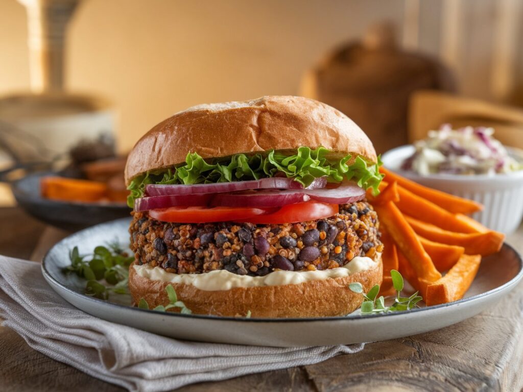 Veggie Burger Recipe: Tasty, Nutritious Favourite!