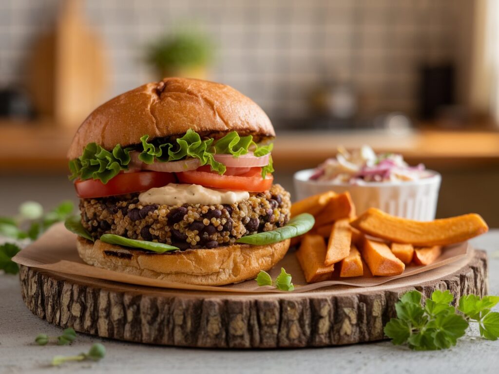 Veggie Burger Recipe: Tasty, Nutritious Favourite!