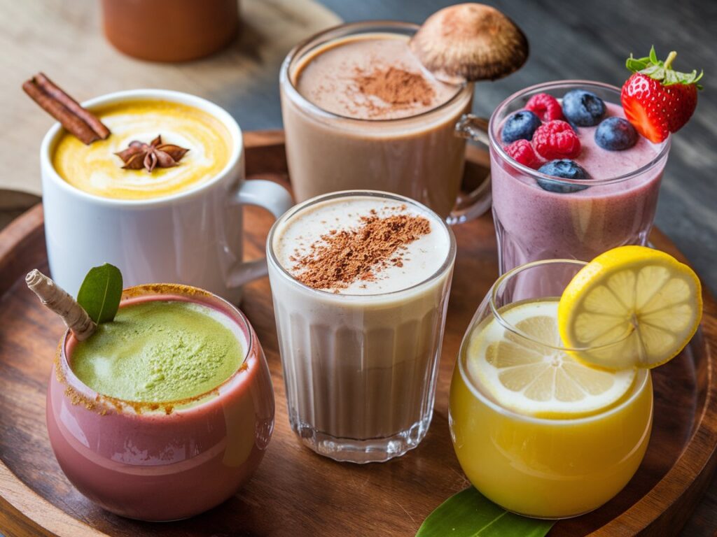 6 Adaptogenic Drink Recipes for Stress Relief & Relaxation