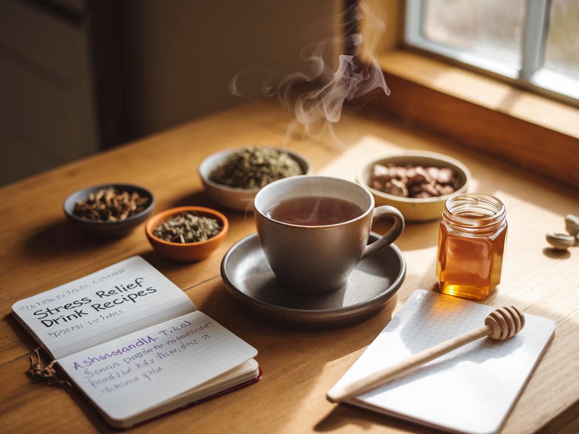 6 Adaptogenic Drink Recipes for Stress Relief & Relaxation