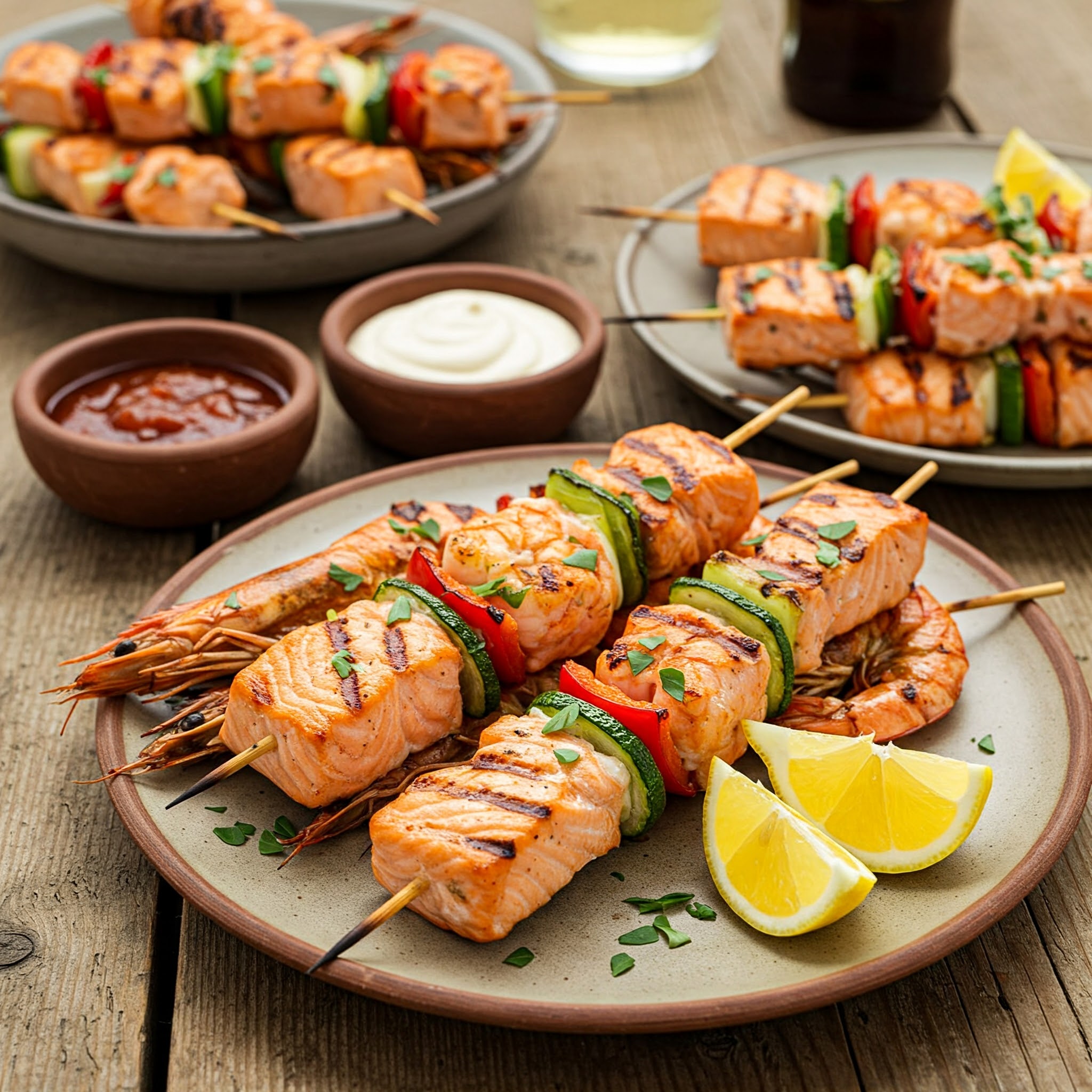 Best Seafood Kebabs Recipe with 5 Marinades and Cooking Tips